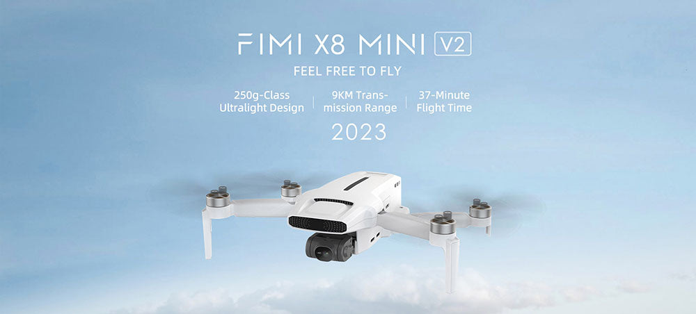 FIMI X8 Mini V2 4k Drone 3-axis 9km FPV Quadcopter | Dronesset