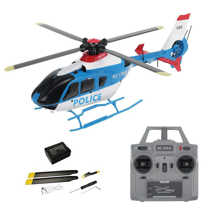 RCEAR C123 EC135 6-Axis Gyro true ducted RC Helicopter | dronesset