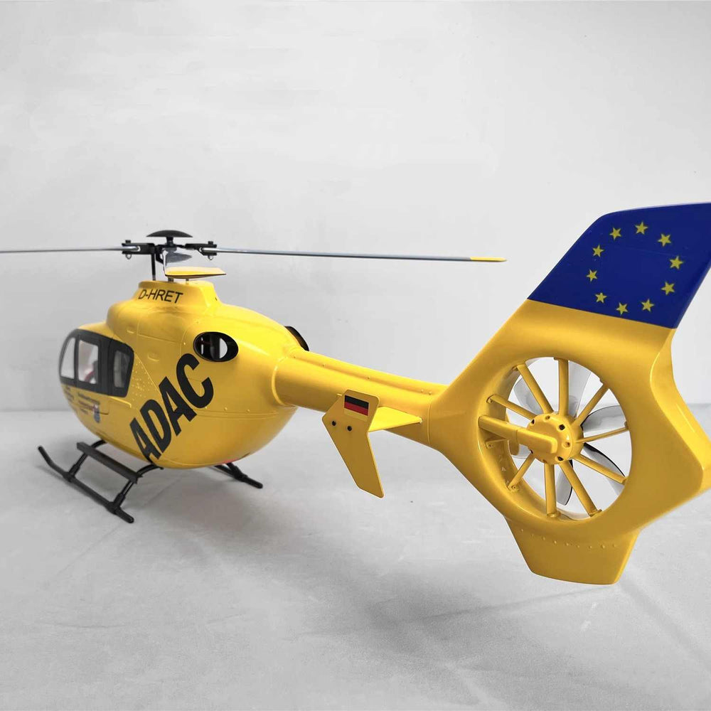 FLYWING EC135 470 RC Helicopter 6CH GPS H1 FC 4 Blade Rotor Helicopter ...