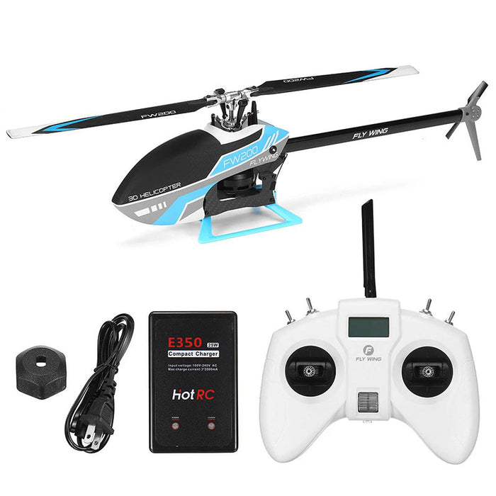 FLYWING FW200 Helicopter 6CH 3D Hold One-key Return | dronesset